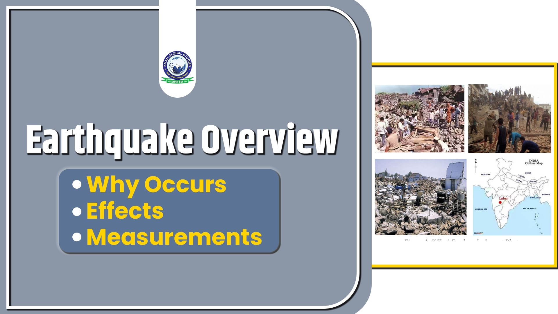 Earthquake Overview: Effects & Safety - Khan Global Studies Blogs