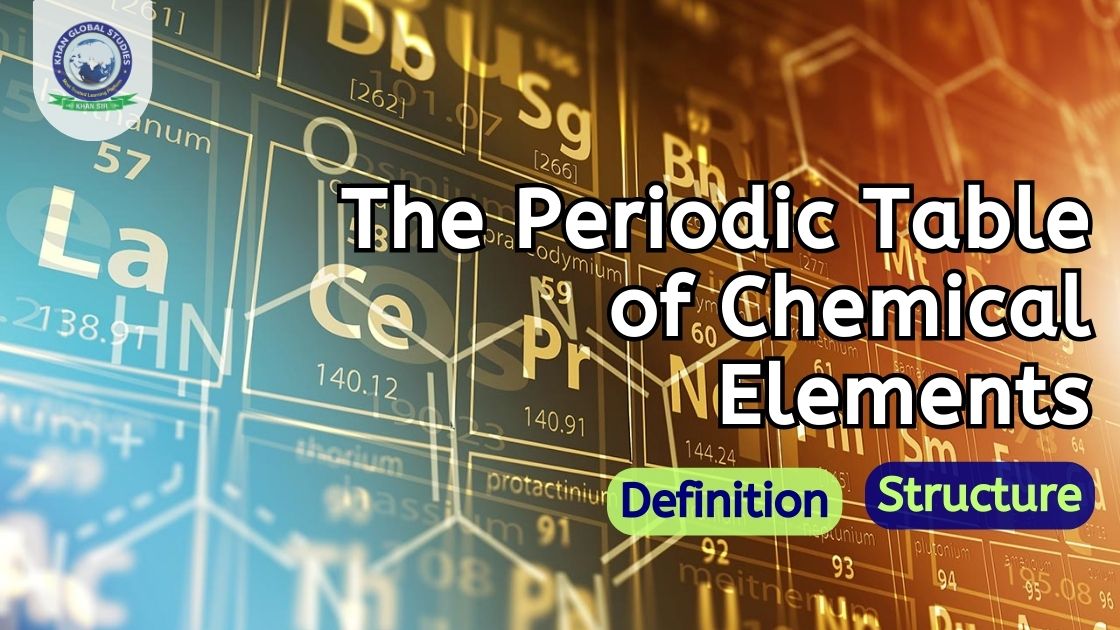 Periodic Table of Chemical Elements: Definition & Structure | Khan ...