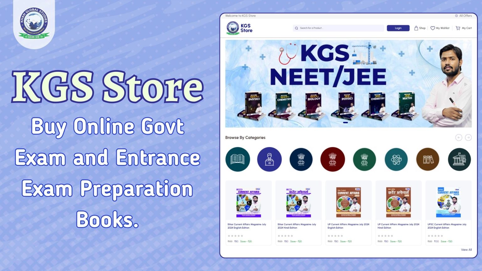 KGS Store by Khan Global Studies: Your Online Bookstore | Khan Global Studies Blogs