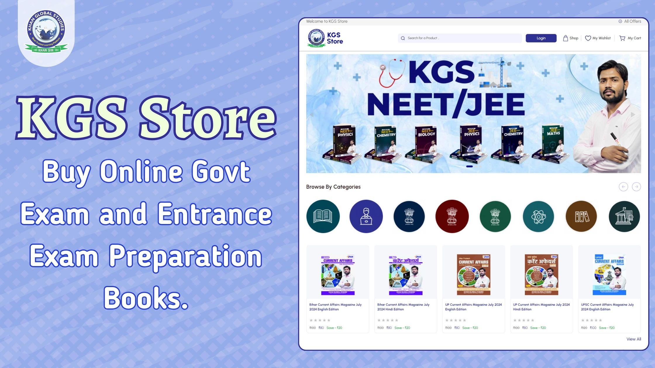 KGS Store by Khan Global Studies: Your Online Bookstore | Khan Global Studies Blogs