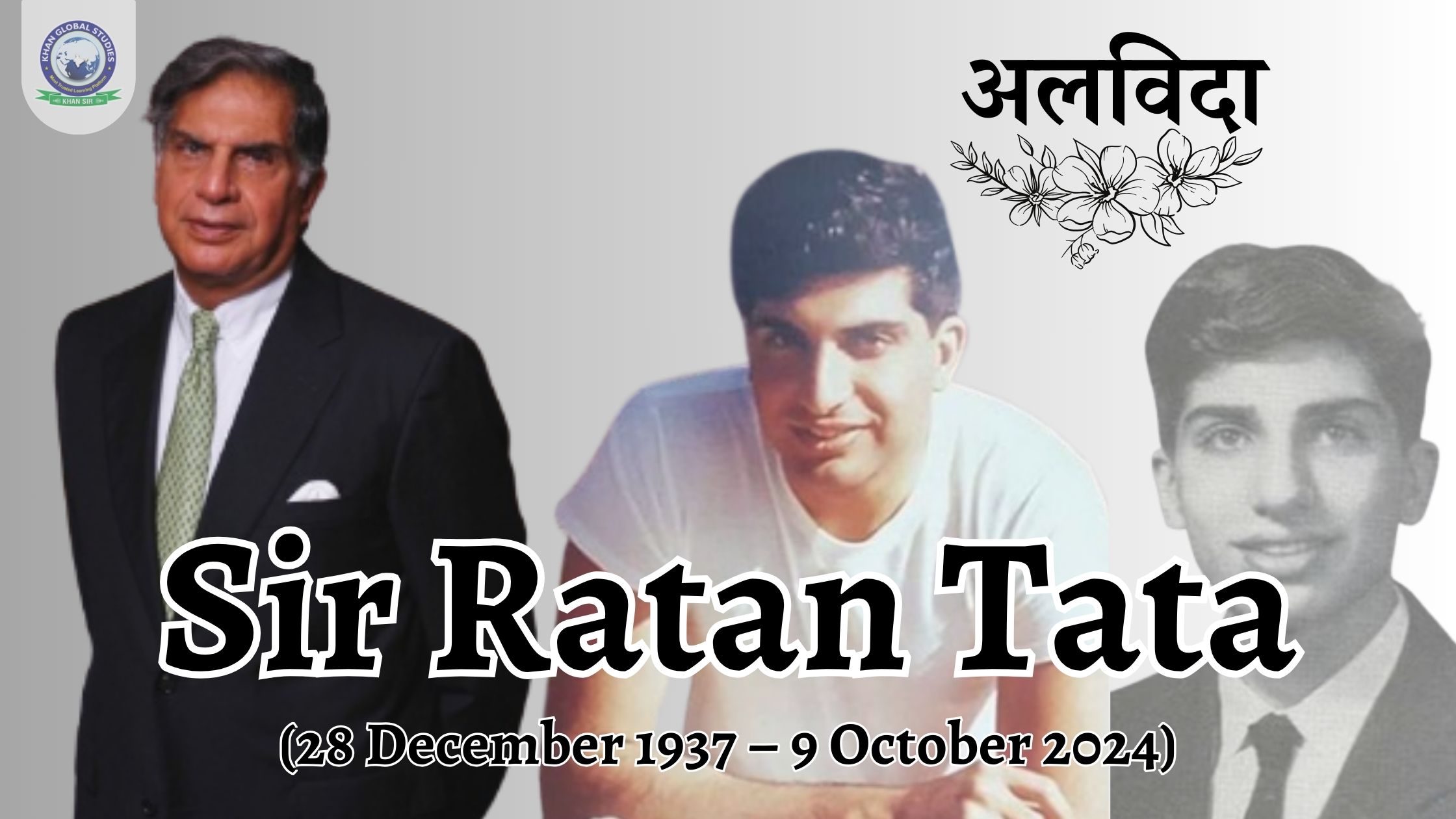 An Inspiring Life Journey of Sir Ratan Tata | Khan Global Studies Blogs