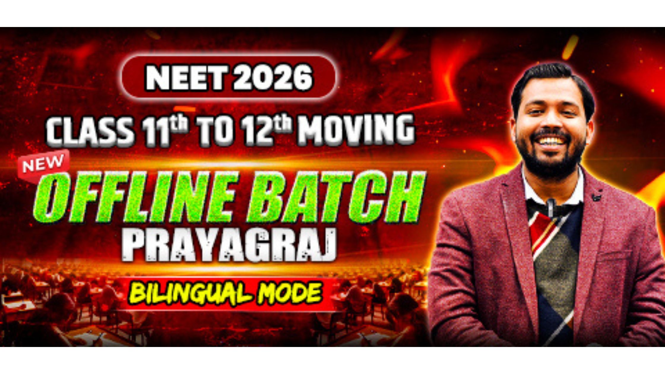 Join Offline NEET 2026 Yearlong Bilingual Batch in Prayagraj | Khan ...