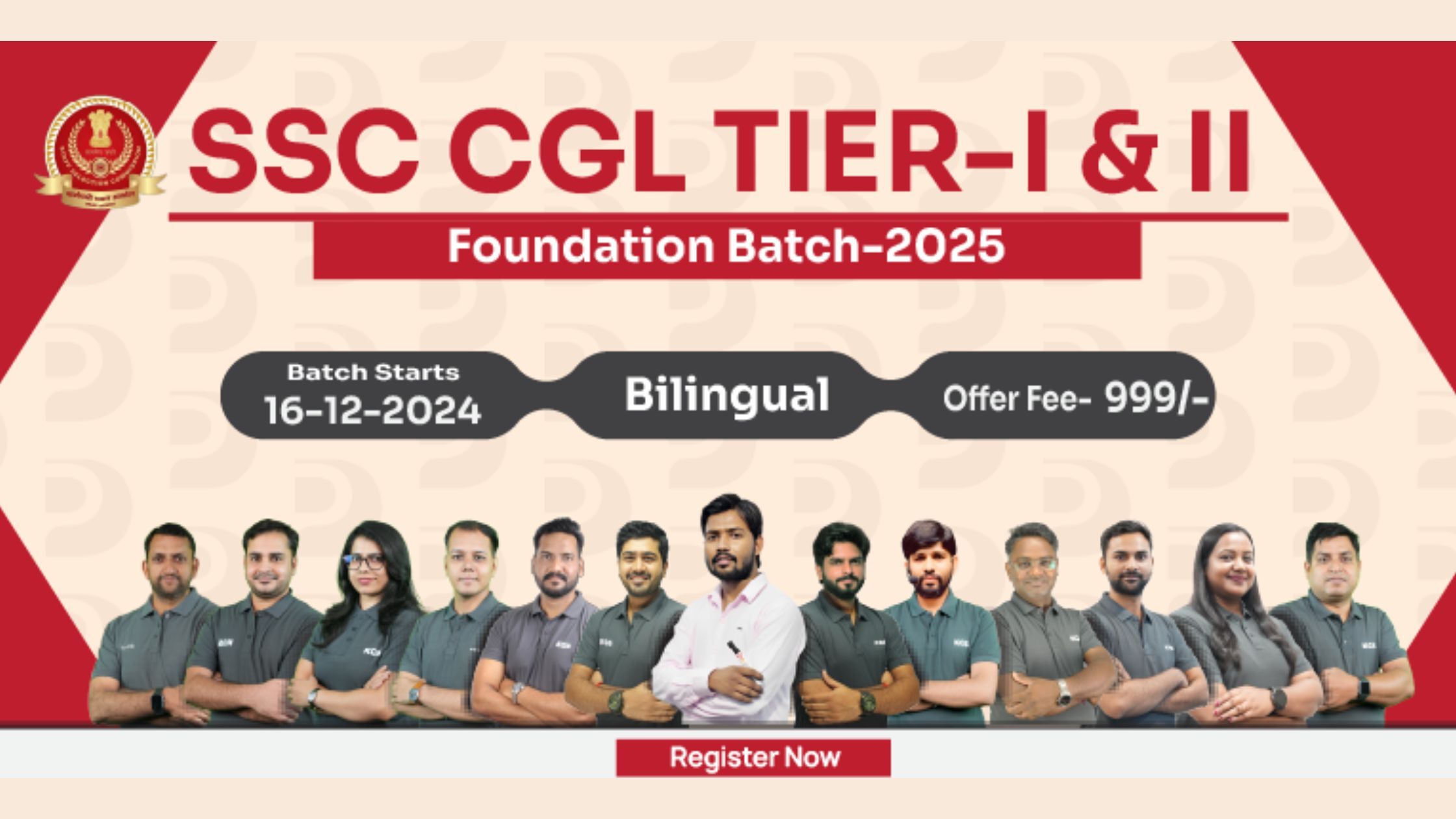Join Online SSC CGL Tier I & II Foundation Batch 2025 | Khan Global ...