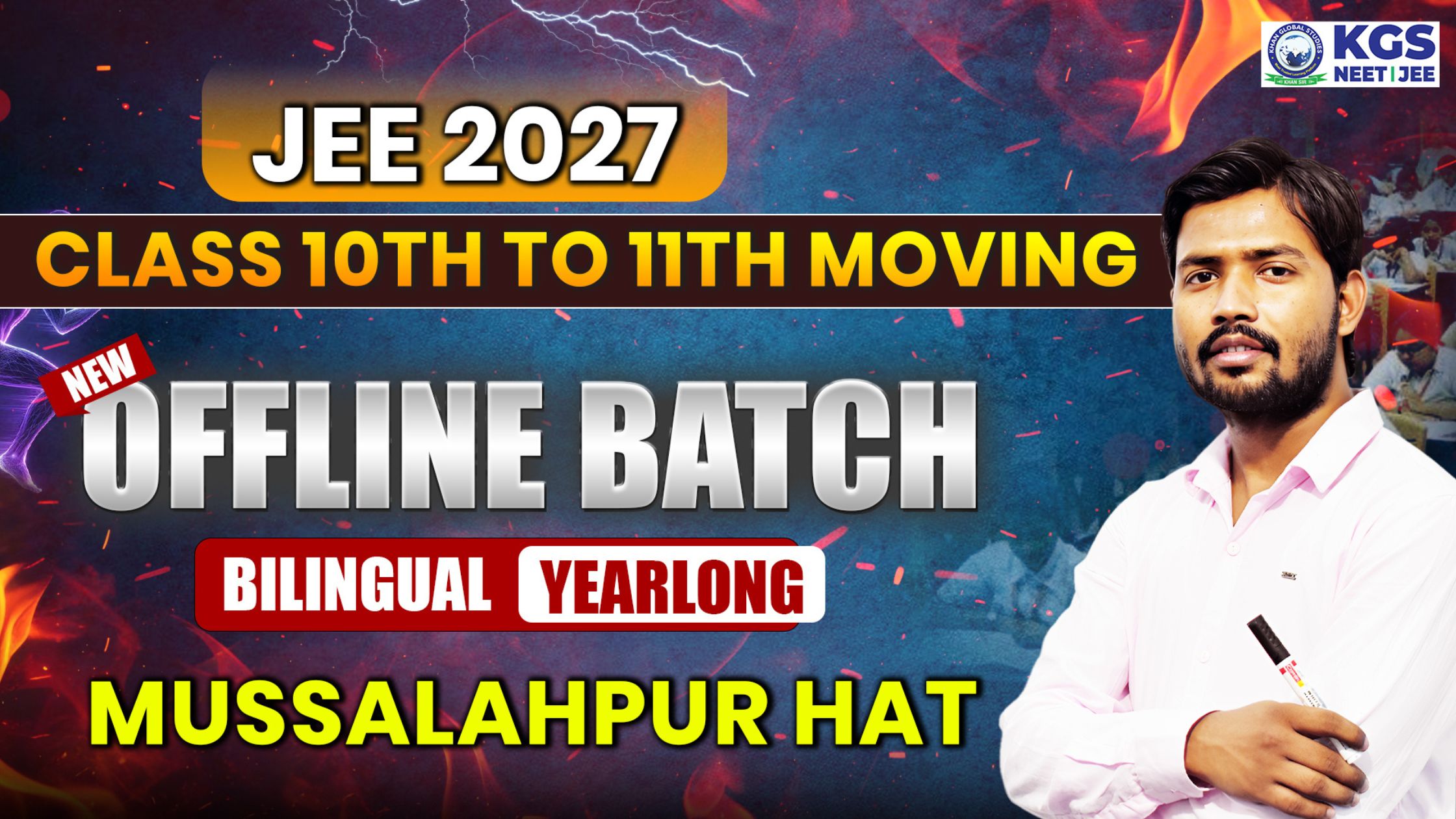 Join Offline JEE 2027 Yearlong Bilingual Batch at Musallahpur Hat ...