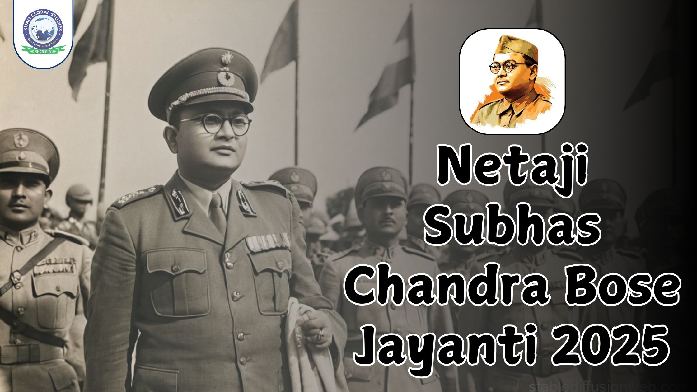 Netaji Subhas Chandra Bose Jayanti 2025: History & Importance | Khan Global Studies Blogs