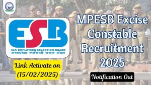 MPESB Excise Constable Recruitment 2025: Notification Out | Khan Global ...