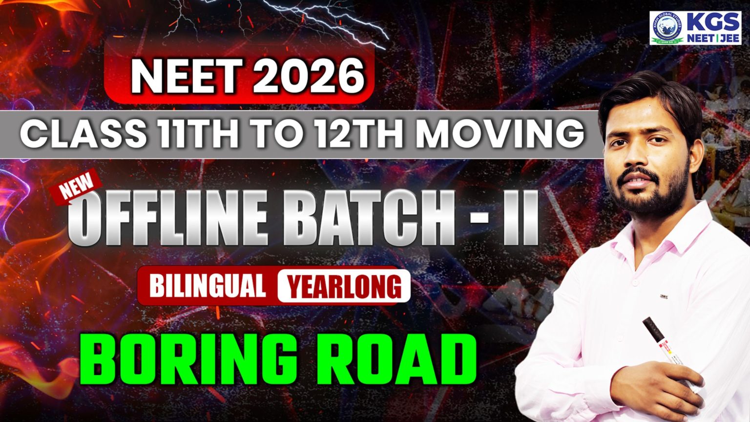 Join Offline NEET 2026 Yearlong Bilingual Batch-II Boring Road | Khan ...