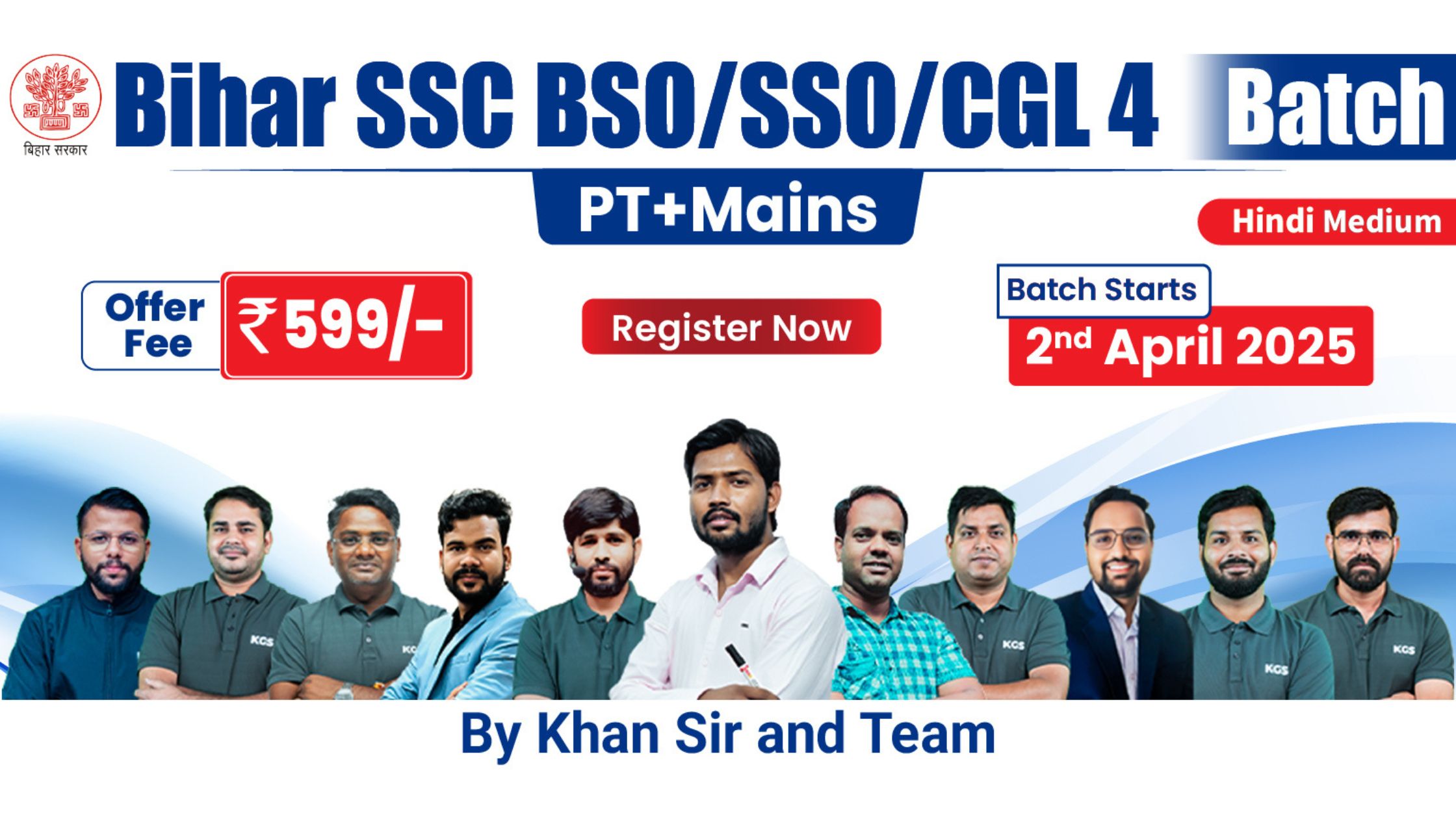 Join Online BSO/SSO & BSSC CGL (PT + Mains) Batch-2025 | Khan Global ...