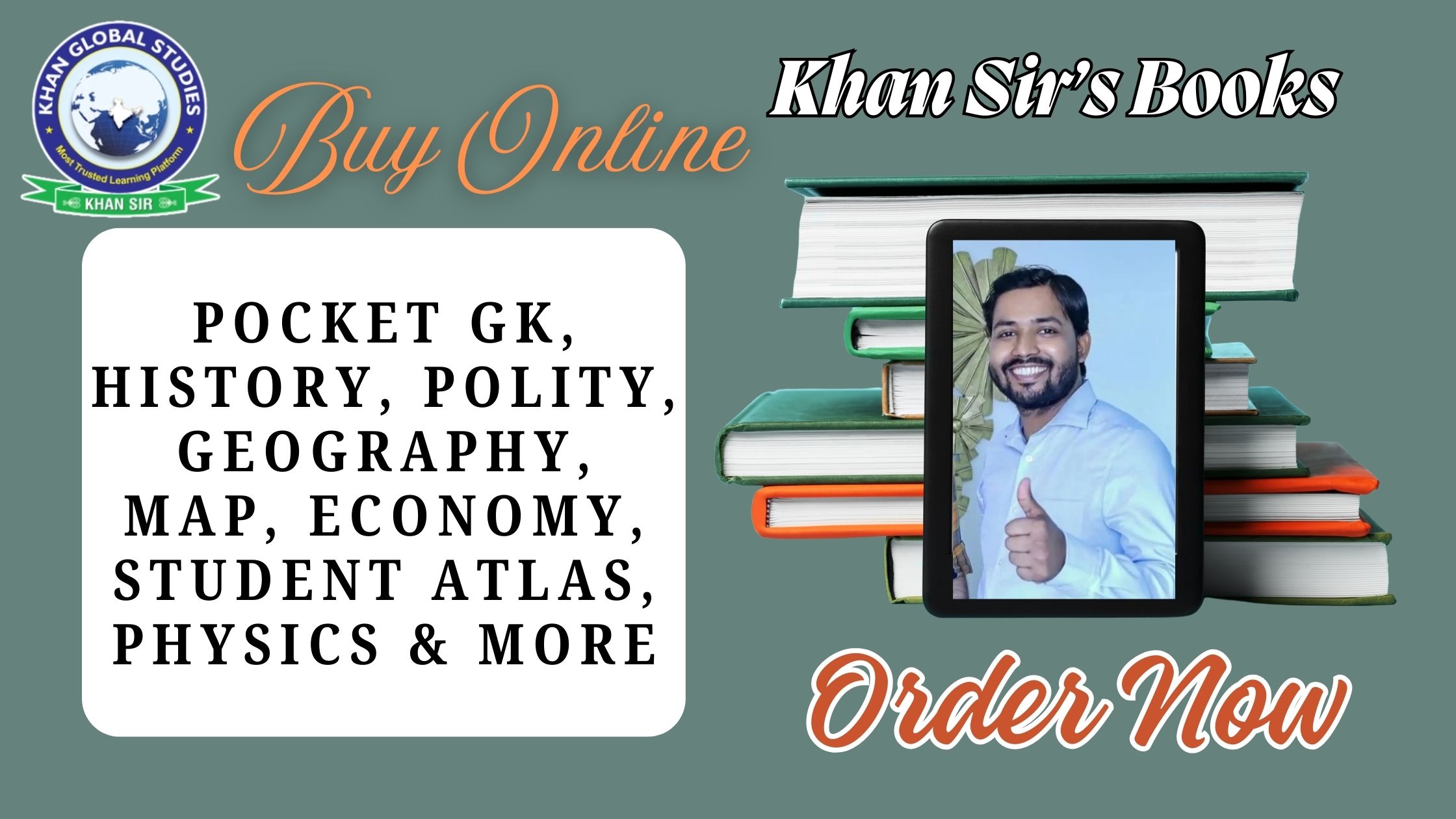 Buy Khan Sir's Books at KGS Store for Competitive Exam Prep