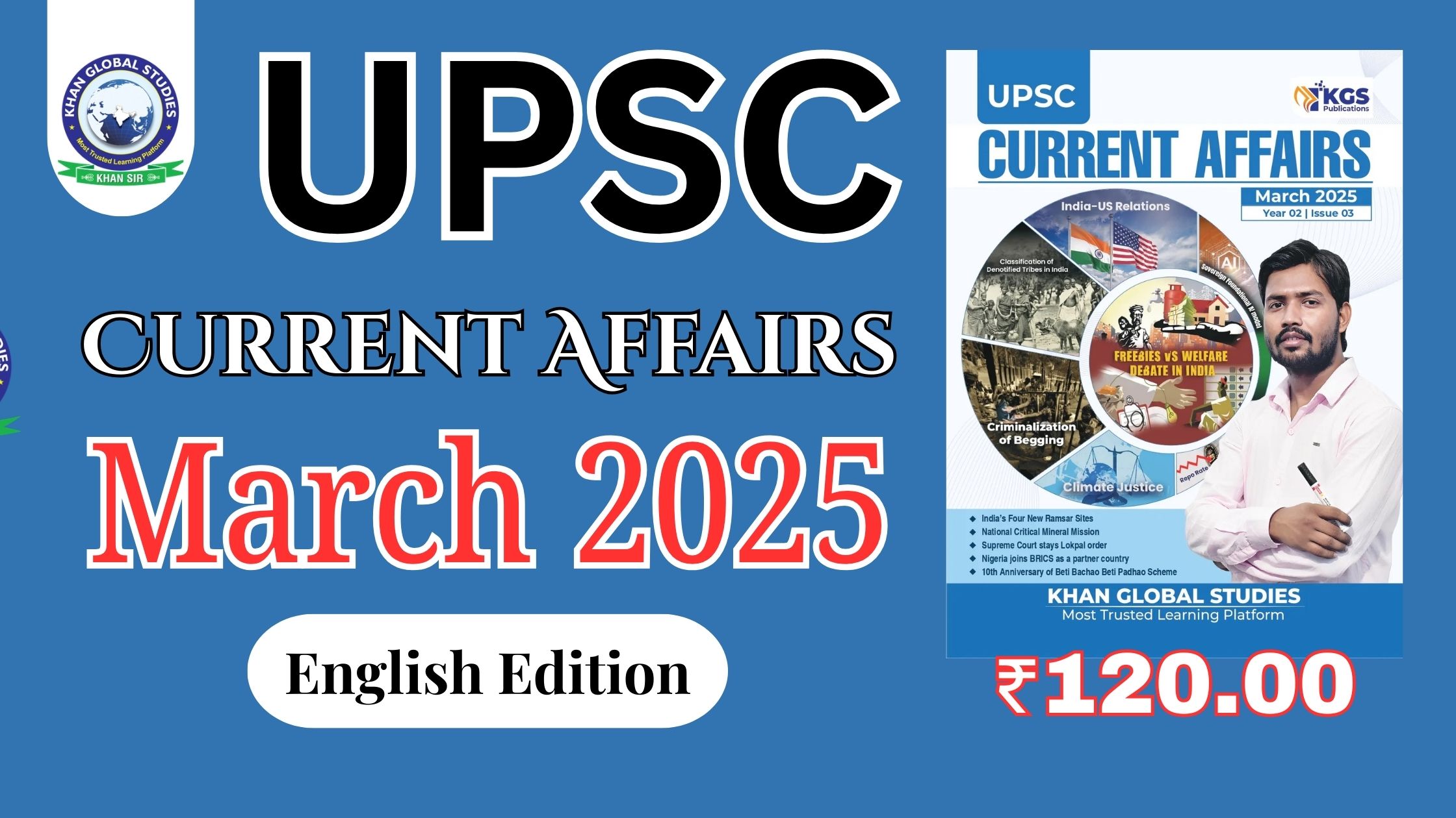 UPSC Current Affairs Magazine - March 2025 Edition - English