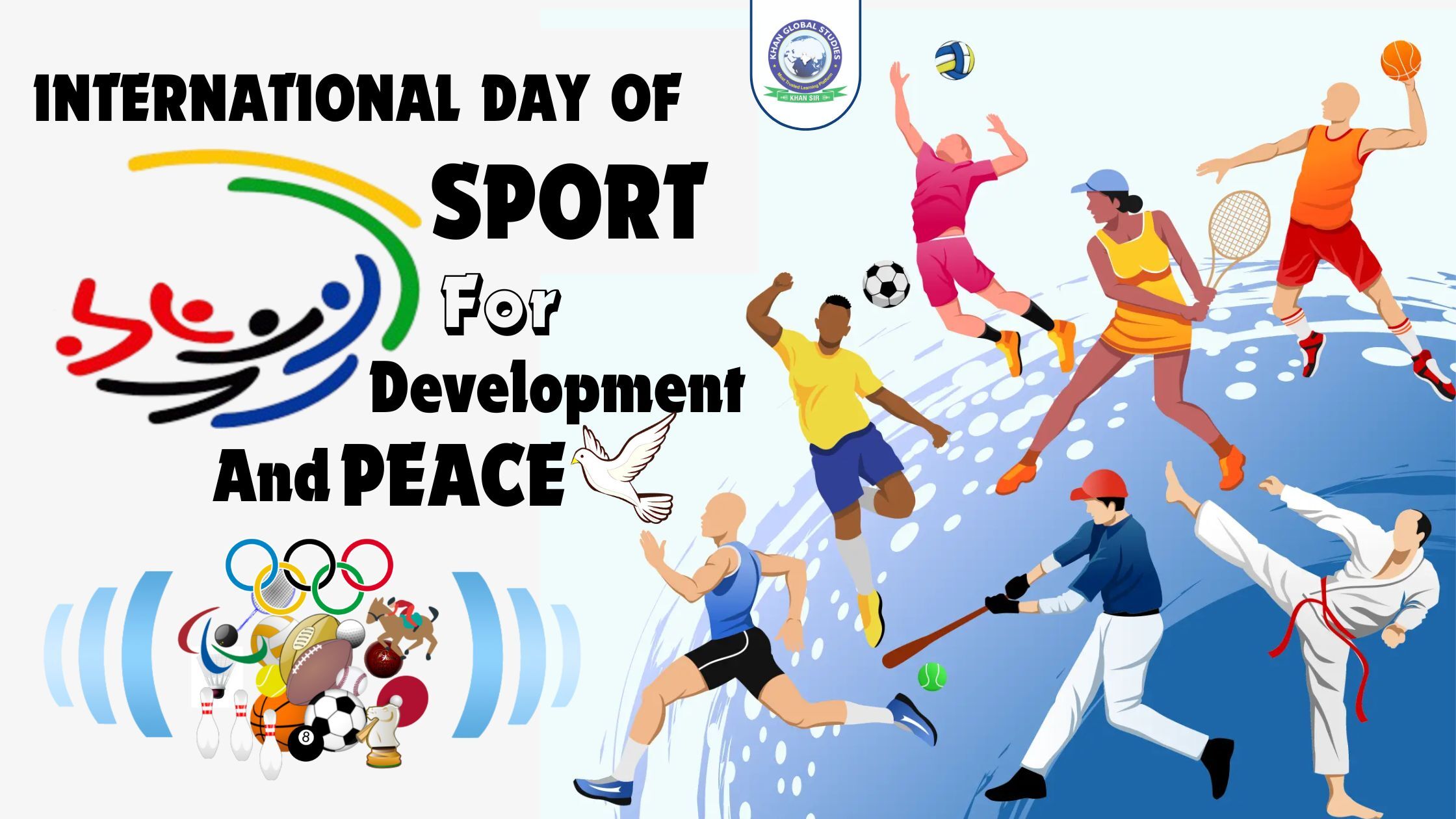 अंतर्राष्ट्रीय खेल विकास और शांति दिवस: उद्देश्य और इतिहास | Khan Global Studies Blogs