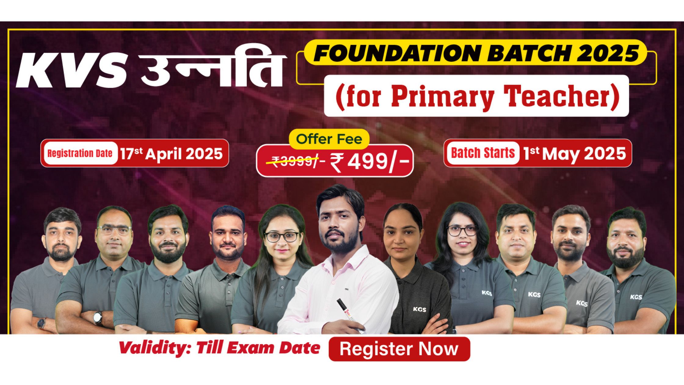 Join Online KVS PRT Foundation Batch 2025 (Bilingual) | Khan Global Studies Blogs