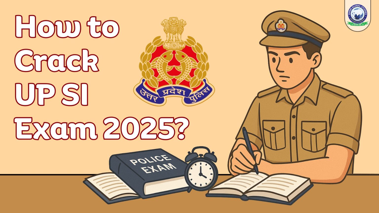 How to Crack UP SI Exam 2025? | UP SI Exam Preparation Tips | Khan ...