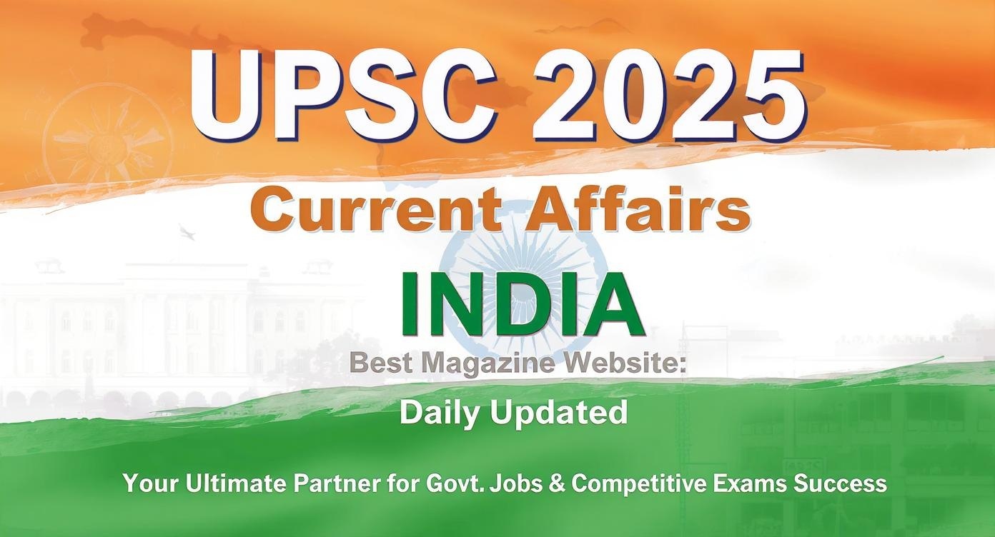 Best Daily Current Affairs Website for UPSC & Competitive Exams