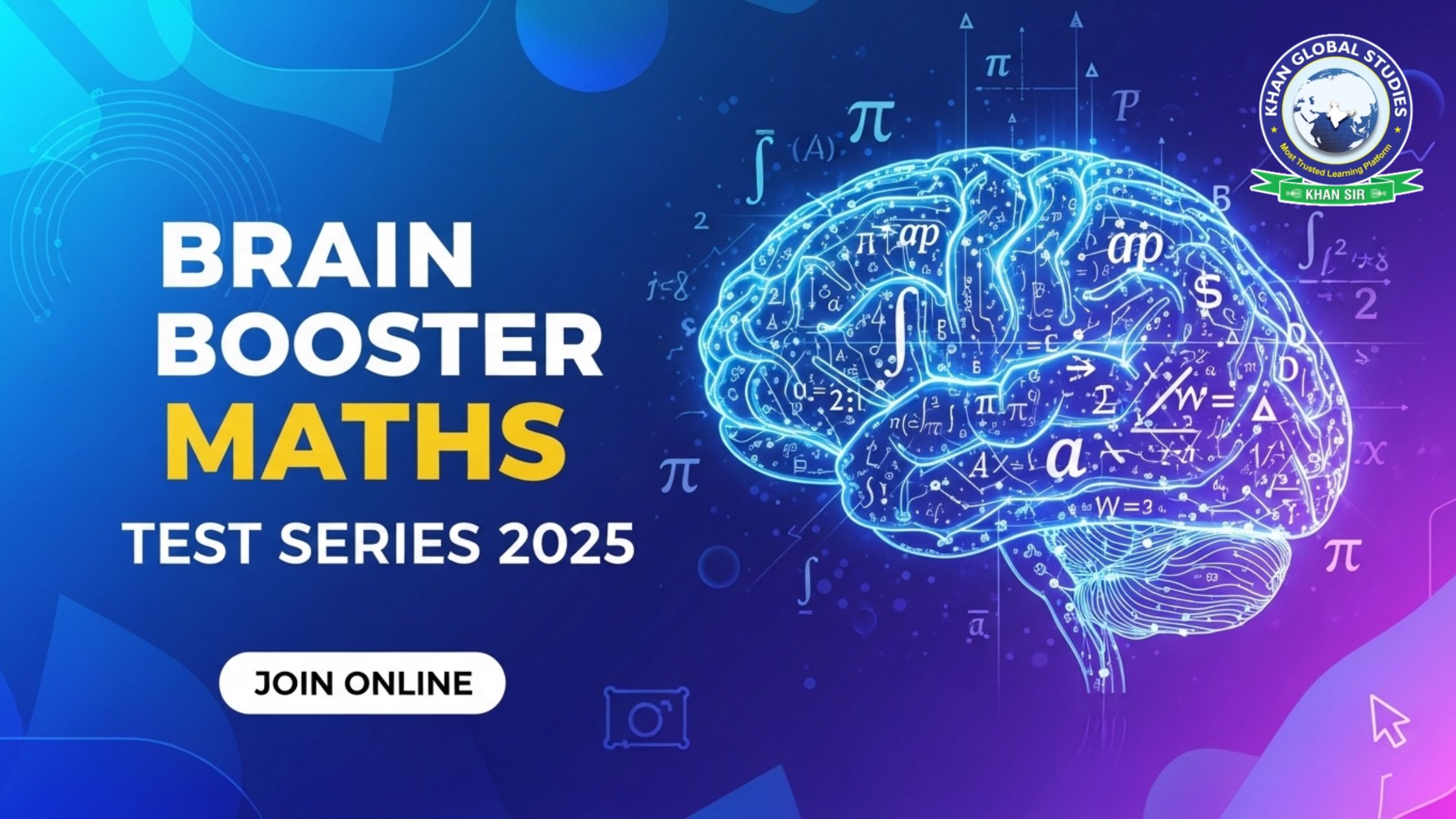 Maths Brain Booster Test Series 2025 | Online Practice by KGS