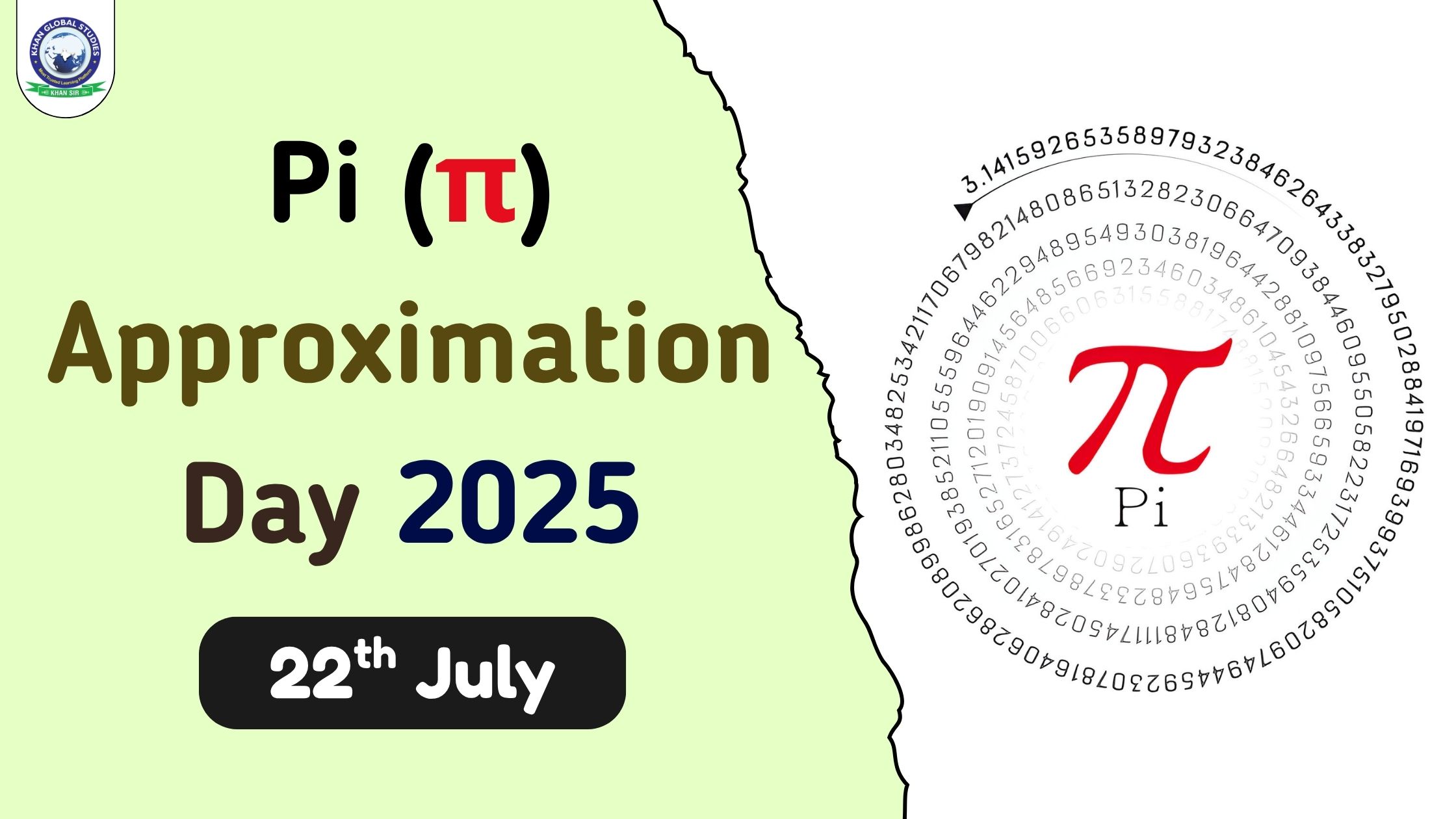 Pi (π) Approximation Day 2025: History, Significance & Celebrate