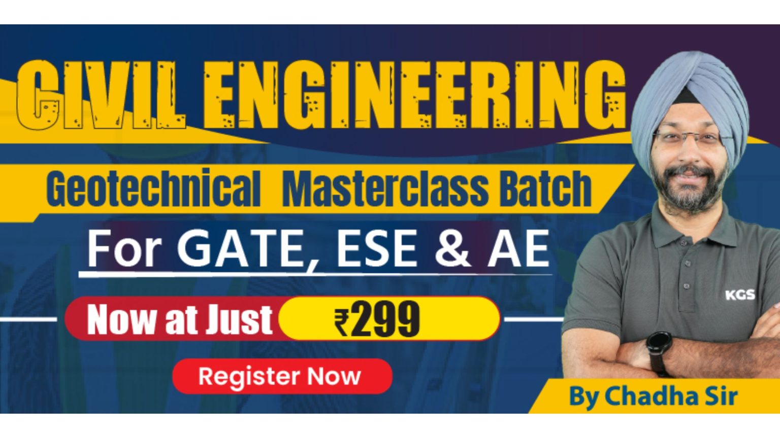 Join Online Civil Engineering Geotechnical Batch 2025 In Hindi